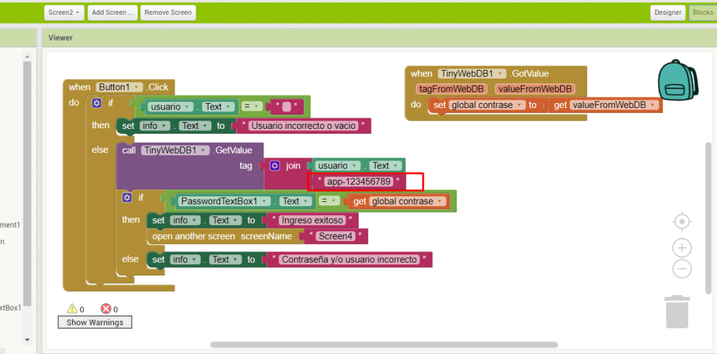App Inventor: App con LOGIN y SIGN-UP online | Aplicación con USUARIO y ...