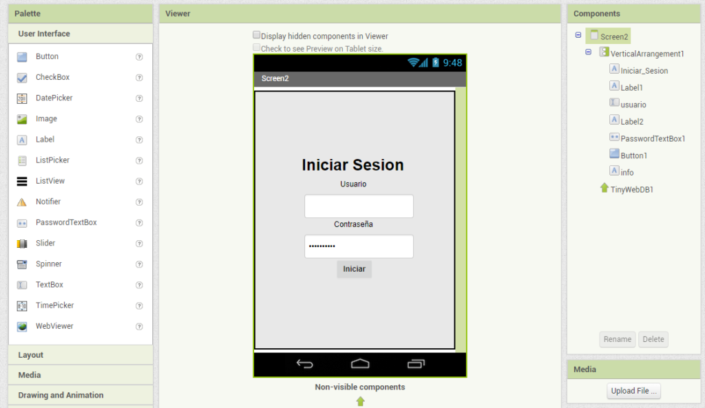 App Inventor: App con LOGIN y SIGN-UP online | Aplicación con USUARIO y ...