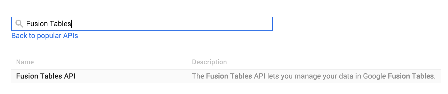 Crear una cuenta de servicio para Fusion Tables y App Inventor - Yo Androide