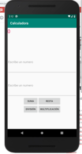 Android Studio: Calculadora básica de cuatro operaciones (suma, resta ...