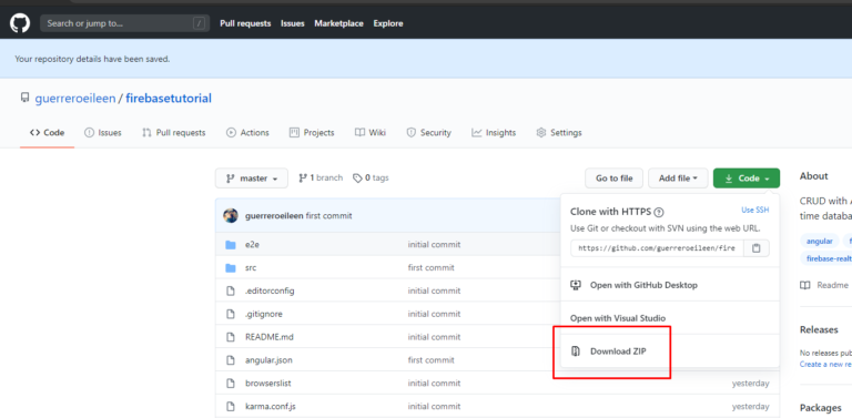 CRUD Angular y Firebase completo desde cero con paginación en tabla ...
